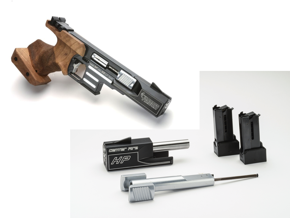 Pardini STANDARD SPORT PISTOL, 22LR + 32S&W - Vaabensmeden.dk